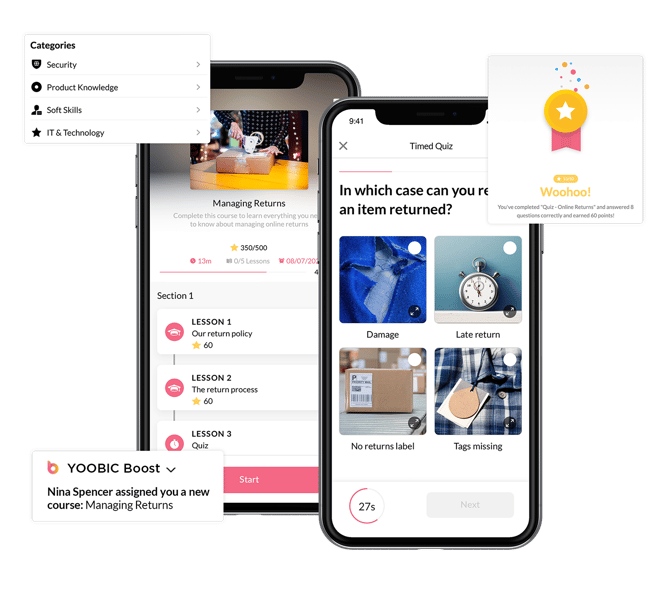 YOOBIC | Mobile Learning Platform | Microlearning